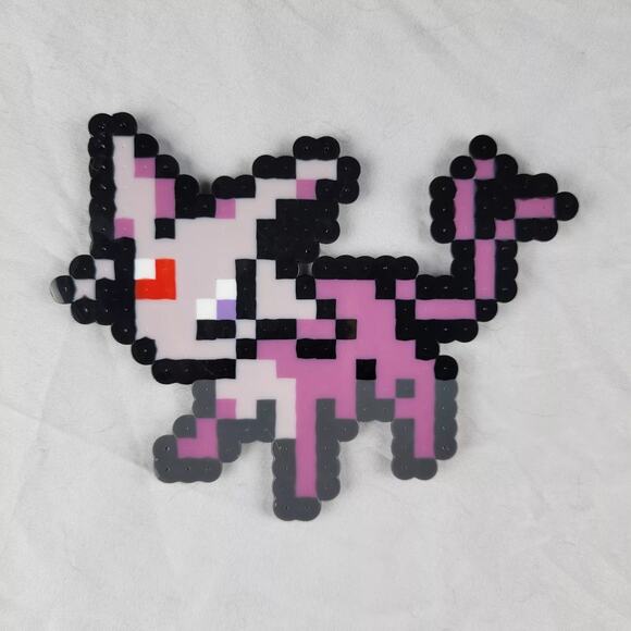 Handmade | Accents | Espeon Menu Sprite Pokemon Perler | Poshmark